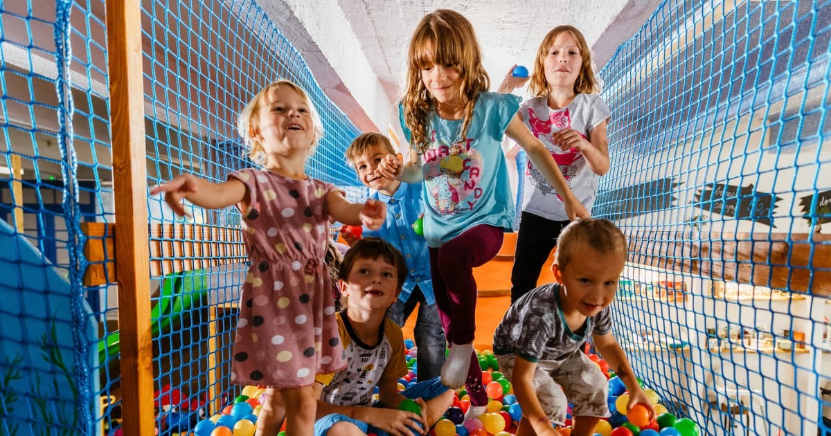 Dětská herna ve Vlčím doupěti | Bezpečná zábava pro děti
